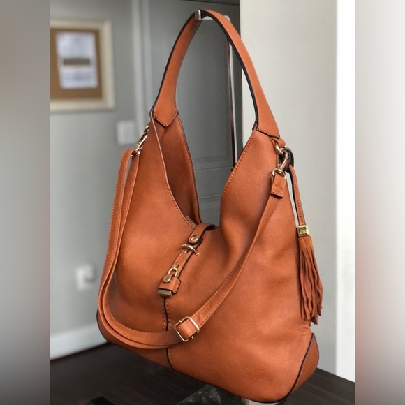 Bags | Rich Cognac Hobo | Poshmark